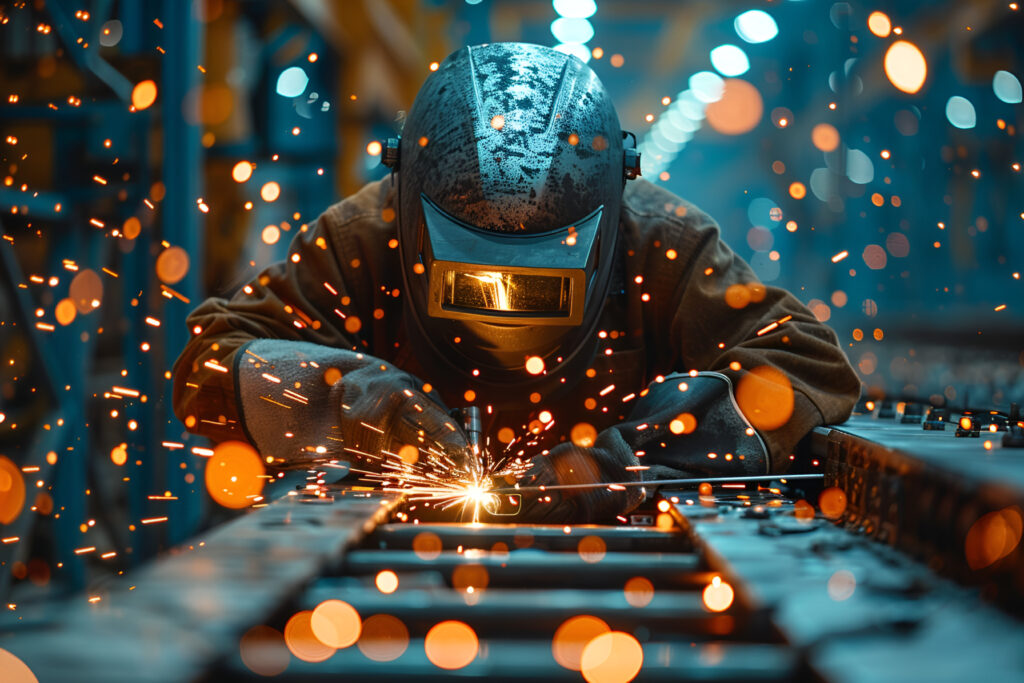 What are the advantages of using the MIG welding process?